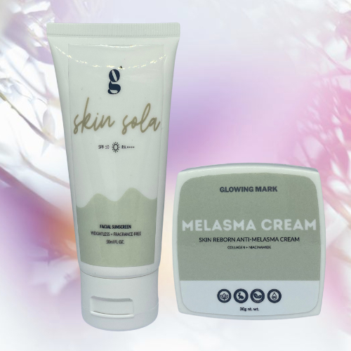 Glowing Mark | Melasma Cream + Skin Sola (50ml) | Shopee Philippines