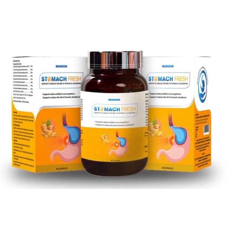 Stomach Fresh 40 Capsules Solution for Stomach Acid Reflux | Shopee ...