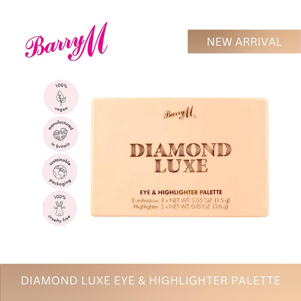 BARRY M Diamond Luxe Face & Eye Palette 53955 | Shopee Philippines