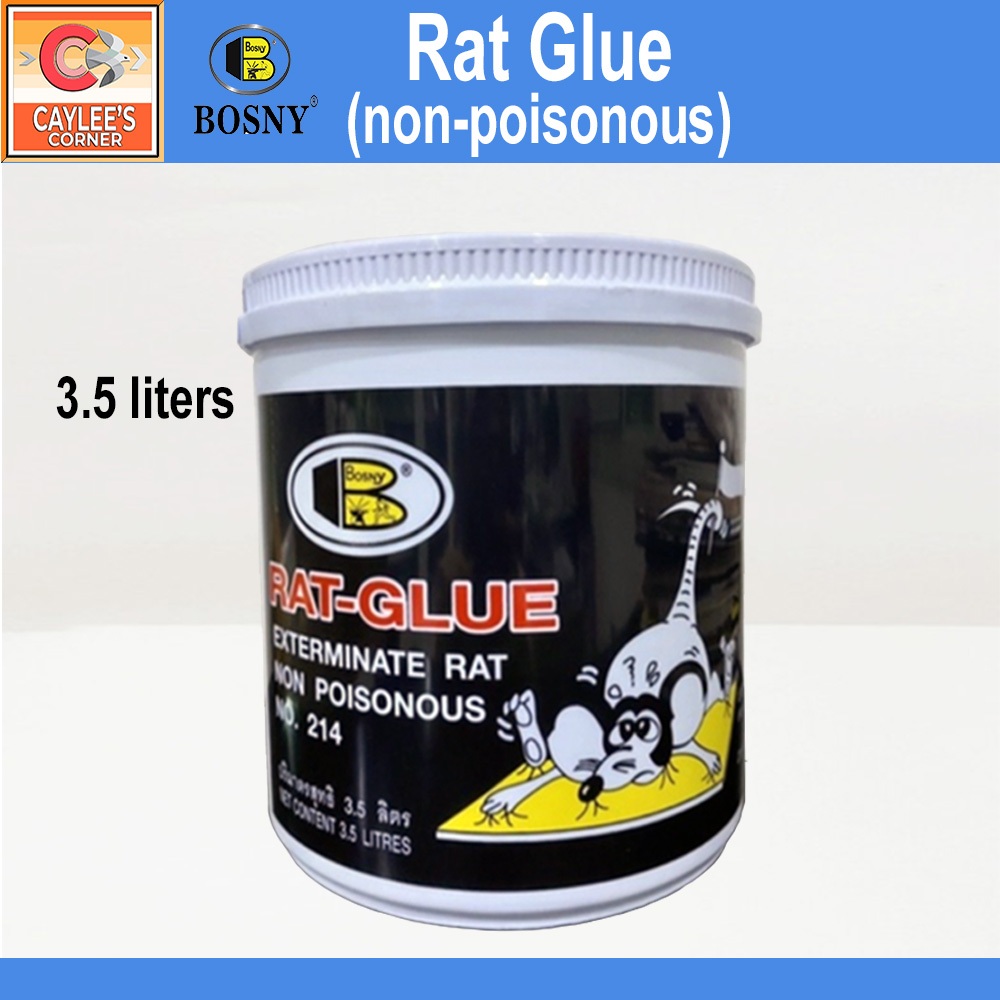 BOSNY Original Rat Glue Gallon 3.5 liters | Shopee Philippines
