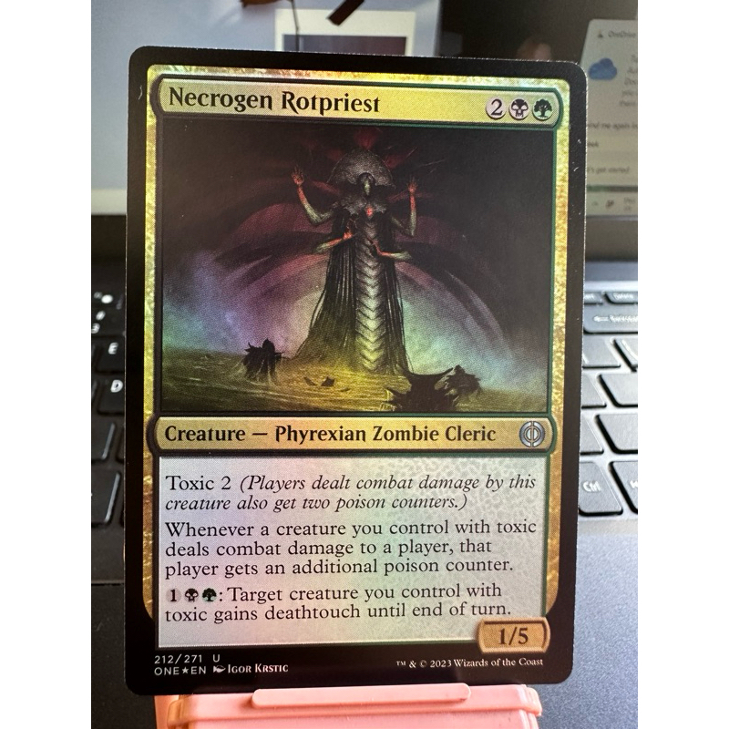 Magic the Gathering- Necrogen Rotpriest | Shopee Philippines