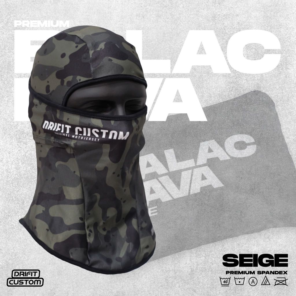 DRIFIT CUSTOM BALACLAVA - SEIGE | Shopee Philippines