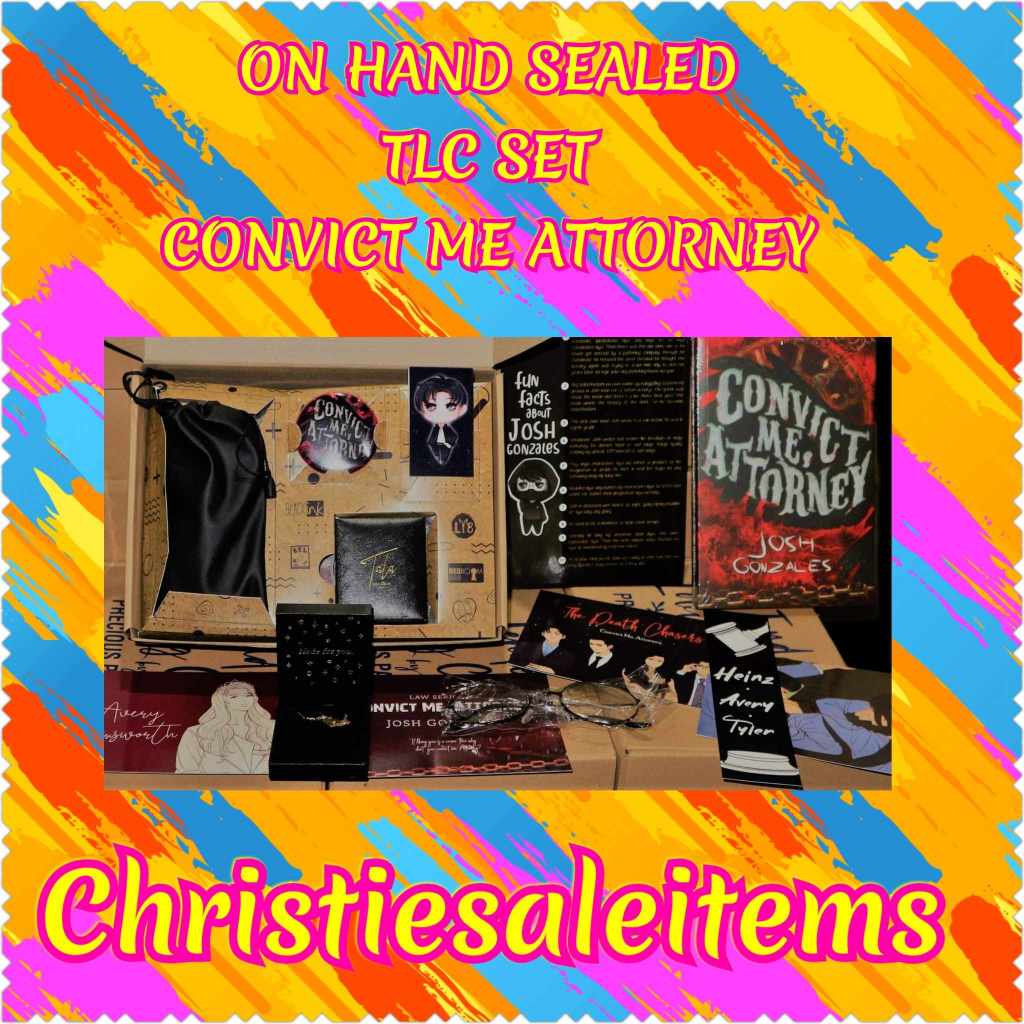 Convict Me Attorney tlc set/(BOOK ONLY)Josh Gonzales with AUTOGRAPH ...