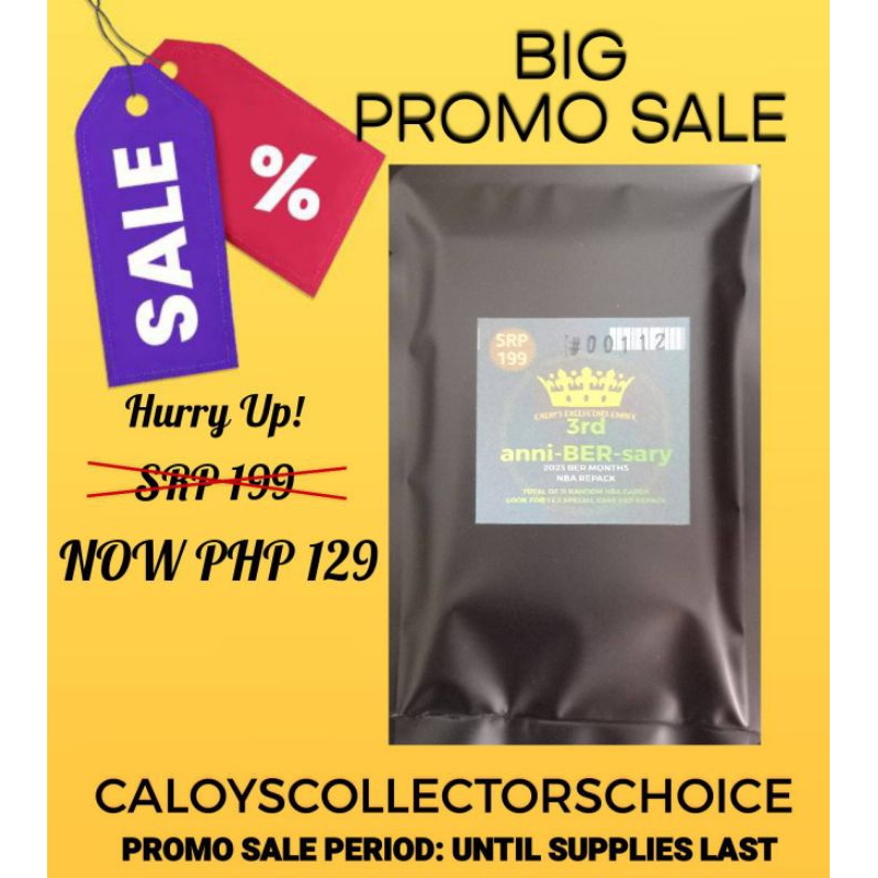 NBA CARDS CALOYS COLLECTORS CHOICE 3RD ANNI BER SARY NBA REPACK 2023 ...