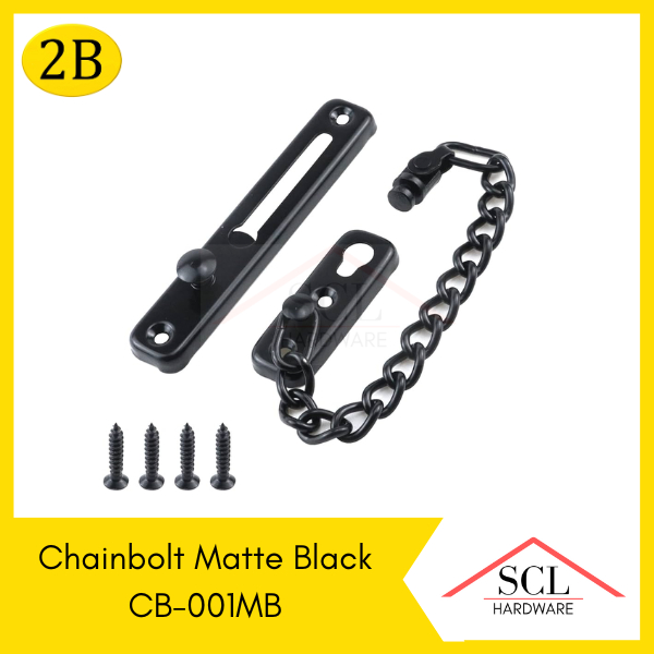 2B Chain Bolt Antique Brass / Matte Black | Shopee Philippines