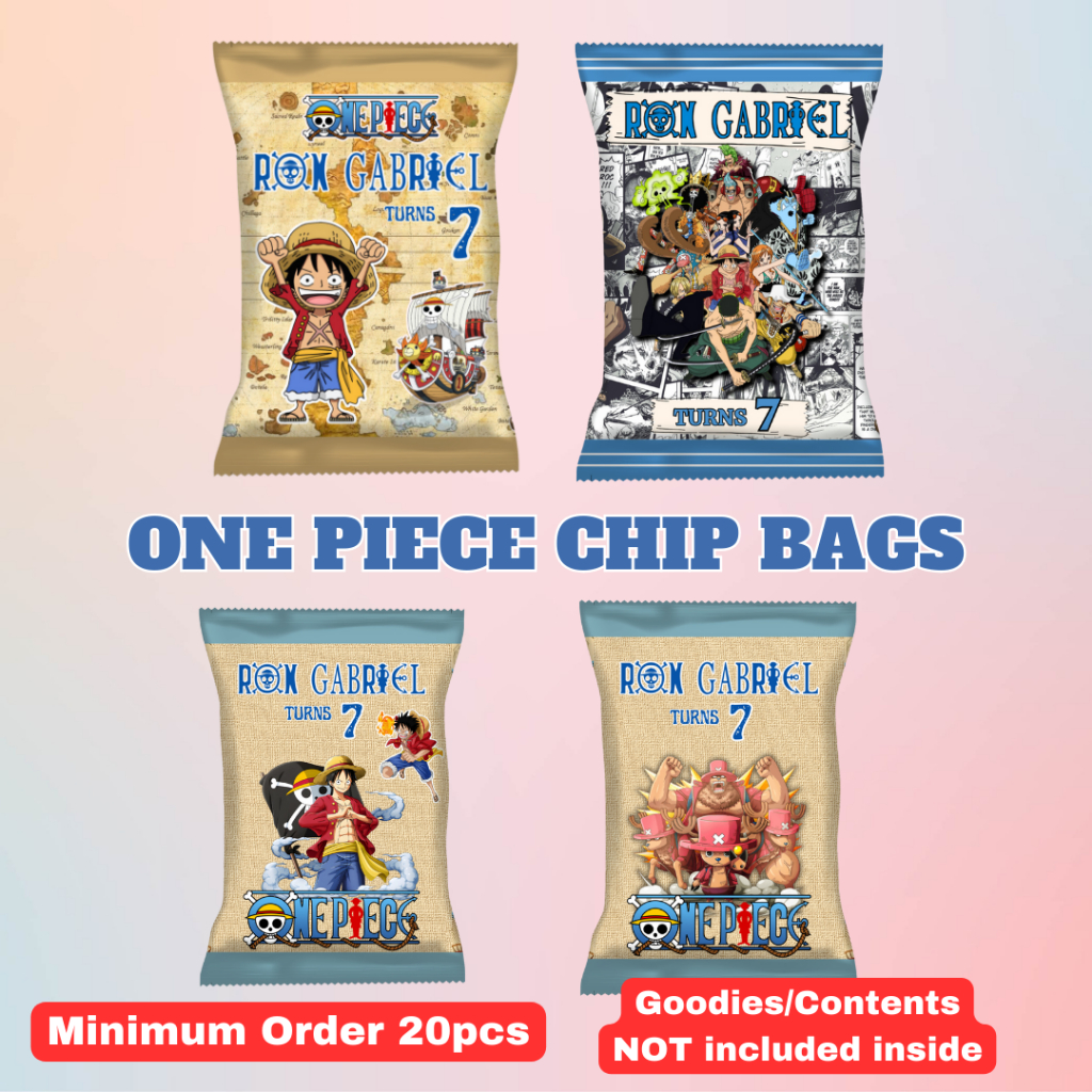 One Piece Chip Bags for Souvenirs | Shopee Philippines
