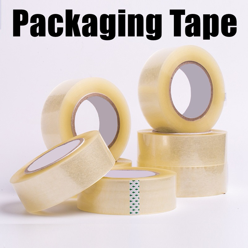 4.8cm Wide Transparent Tape, Big Roll Sealing Tape, 100m 200m 300m Long ...