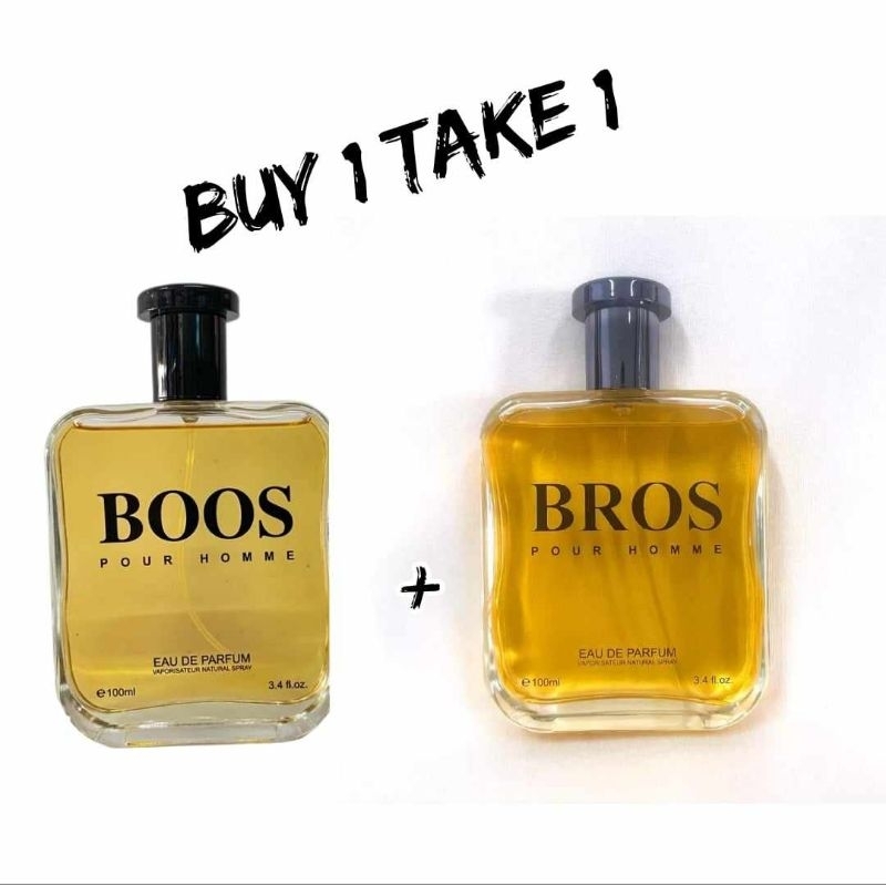 B1T1 BOOS AND BROS PERFUME FOR MEN 100ML | Shopee Philippines