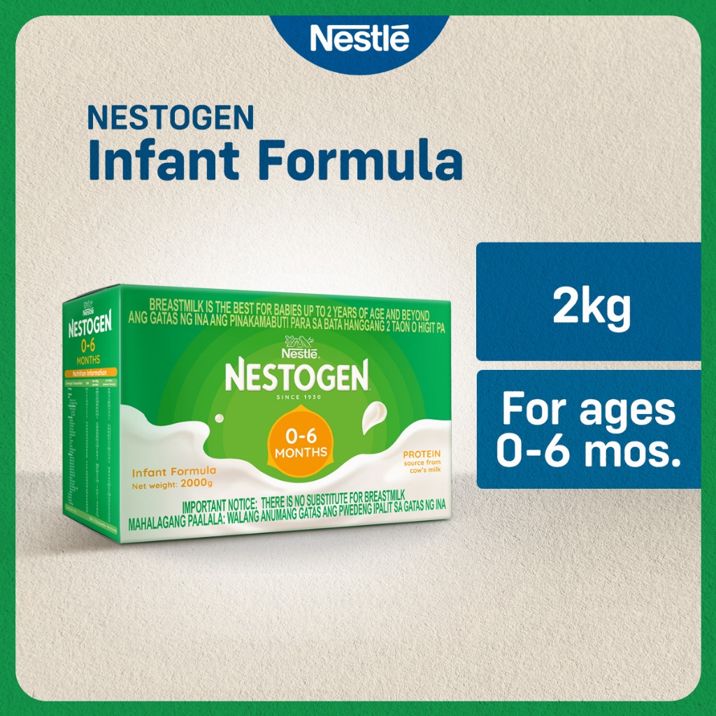 NESTOGEN 0-6 Months Infant Formula 2kg | Shopee Philippines