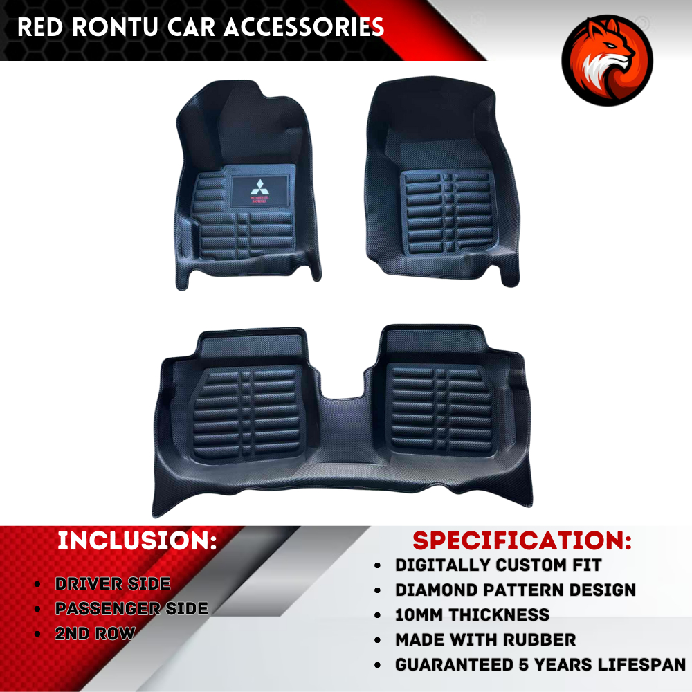 1994-2001 Mitsubishi Lancer Pizza Diamond Deep Dish Mating - Car Floor ...