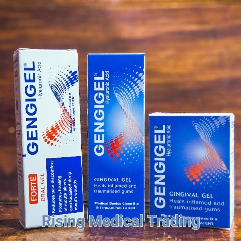 GENGIGEL Forte / Regular (tube) / Gel box (15 pcs) Hyaluronic Acid ...