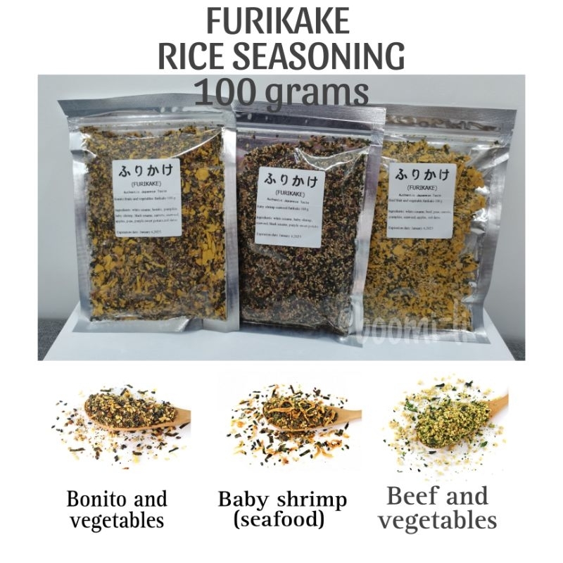 Furikake Rice Seasoning 100grams per pack | Shopee Philippines