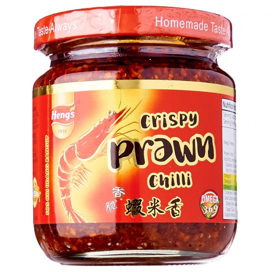 Heng's Crispy Prawn Chilli (180g) | Shopee Philippines