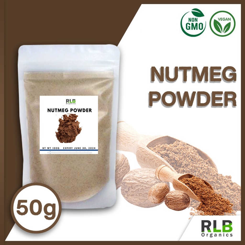 50 grams Nutmeg Powder Kitchen Condiments Cooking Herbs Spices ...
