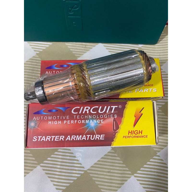 STARTER ARMATURE MITSUBISHI 6D14, 6D15, 6D22 24V STA-4M CIRCUIT ...