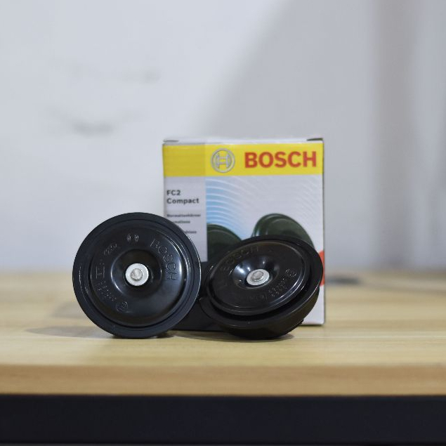 Bosch FC2 Disc Compact Horn 1Set 12V350/420Hz 110dB | Shopee Philippines