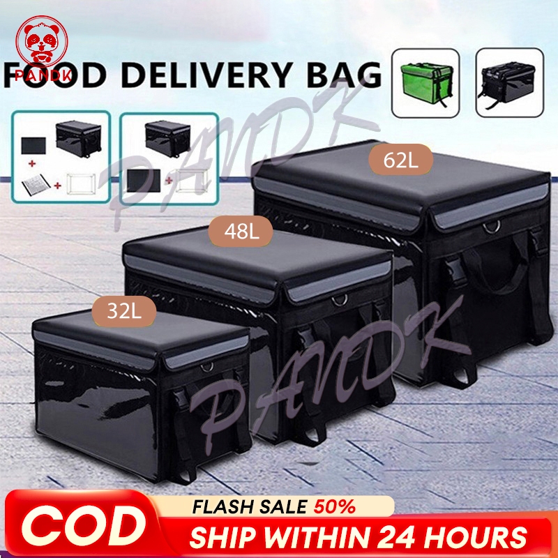 22/32/48/62L Thermal Bag For Delivery Extra Food Delivery Bag ...