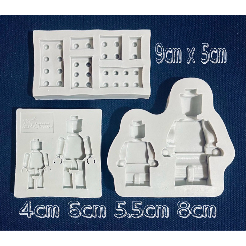 Lego Molds (bricks & man figure) | Shopee Philippines