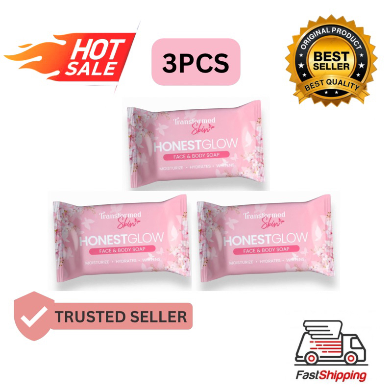 Glass Skin Soap Honest Glow Pink 80g | 125g | Shopee Philippines
