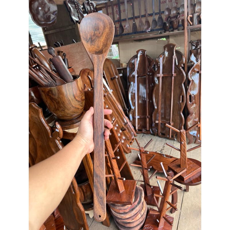 extra large laddle Magkuno wood 23 inch length | Shopee Philippines