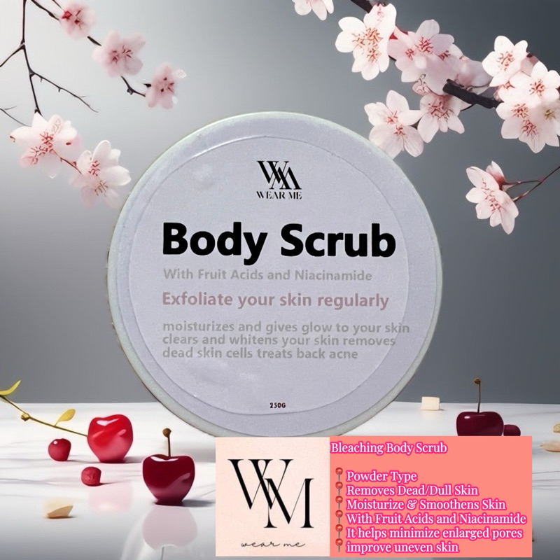 Wear Me Bleaching Body Scrub | Shopee Philippines