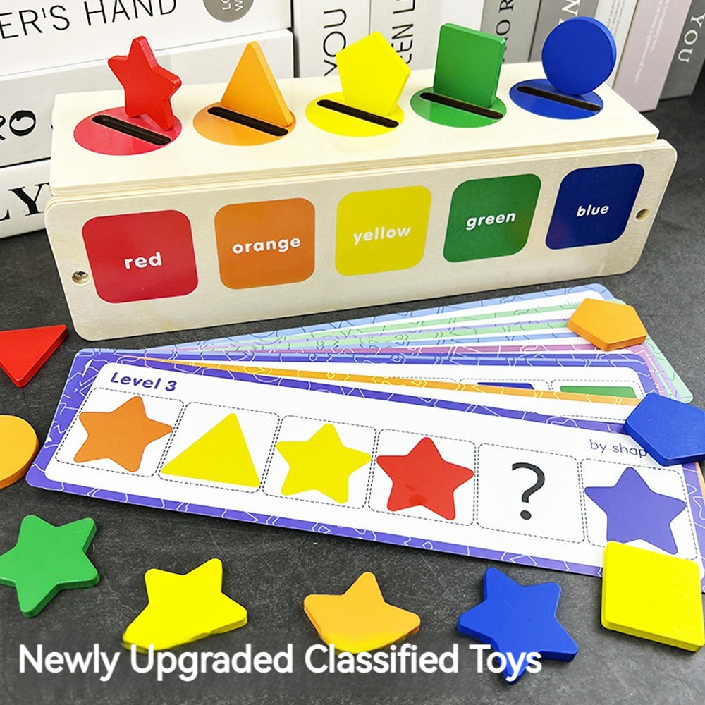 Shape Sorter Educational Toy Montessori Toys Learning Toys Baby ...