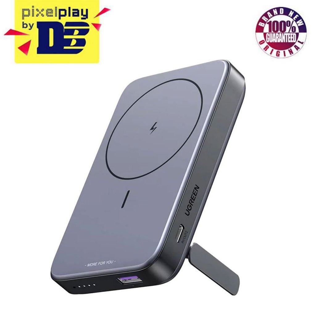Ugreen 10000MAH Mini Magnetic Wireless 20W Power Bank (Space Grey ...