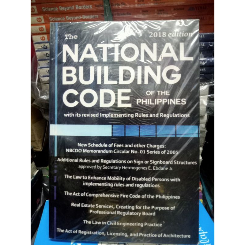 NATIONAL BUILDING CODE of the PHILIPPINES(2018 EDITION)NEW | Shopee ...