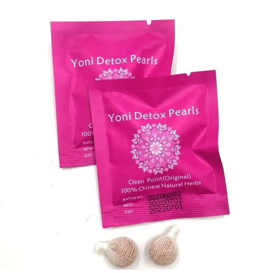 Yoni Detox Pearl Triple Pack tampons own brand Yoni Detox Pearls (3 pieces) | Shopee Philippines