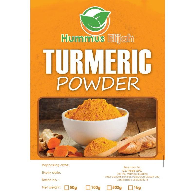Turmeric Powder Pure (Ground Turmeric) - 20g/50g/100g | Shopee Philippines