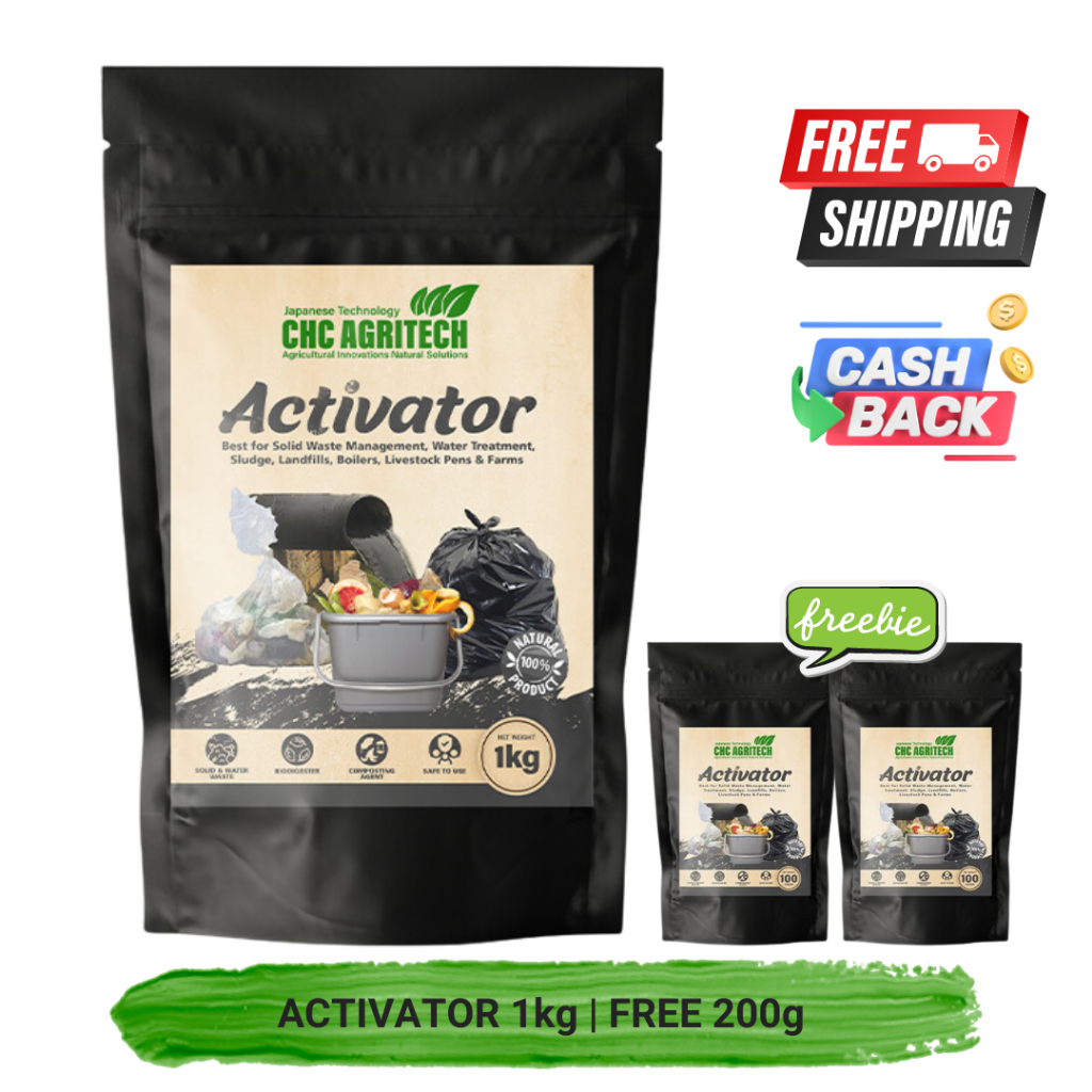 Japanese Technology CHC AGRITECH Activator 1kg (with freebie) | Shopee Philippines