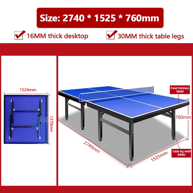 Professional Training Table Tennis Table Foldable Training Table with ...