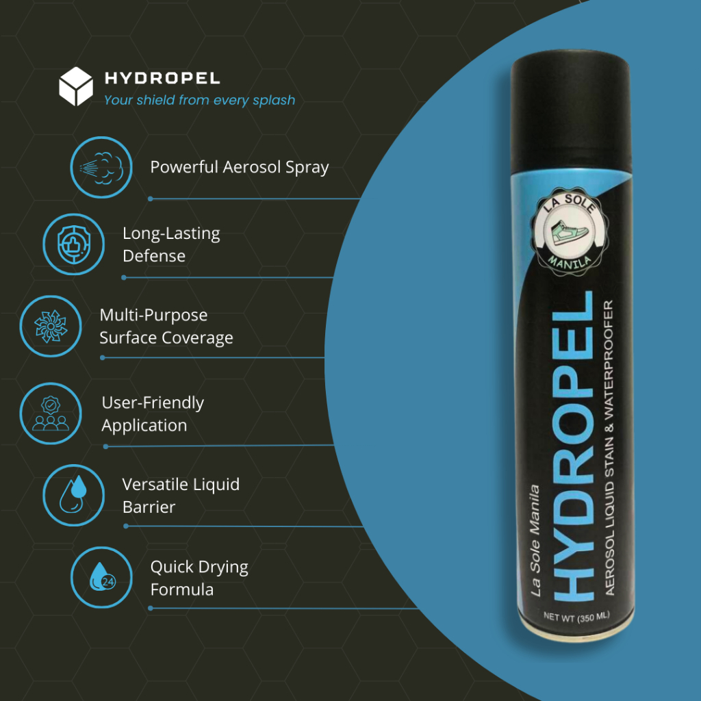 La Sole Hydropel - Aerosol Liquid Stain and Water Repellant 350mL ...