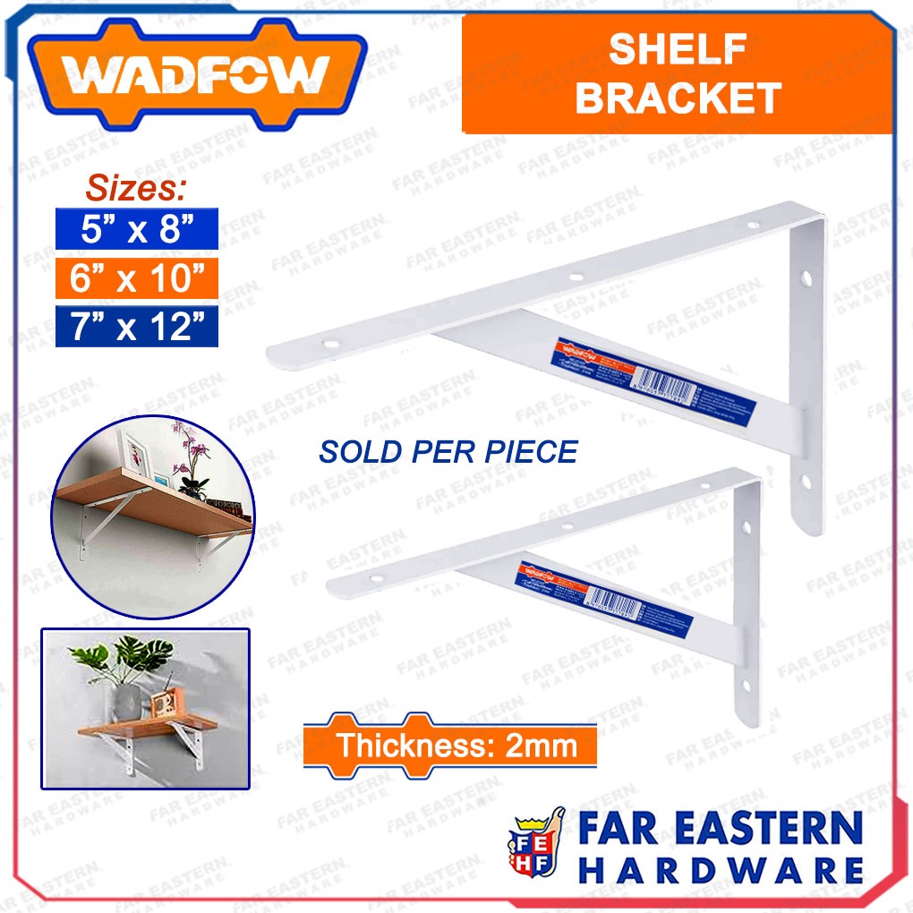 WADFOW Shelf Support Bracket Heavy Duty Sold Per Piece WFHT | Shopee ...