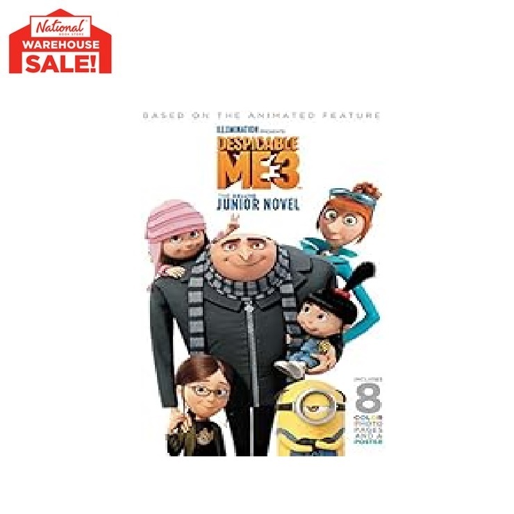Despicable Me 3: The Deluxe Junior Novel Hardcover | Shopee Philippines