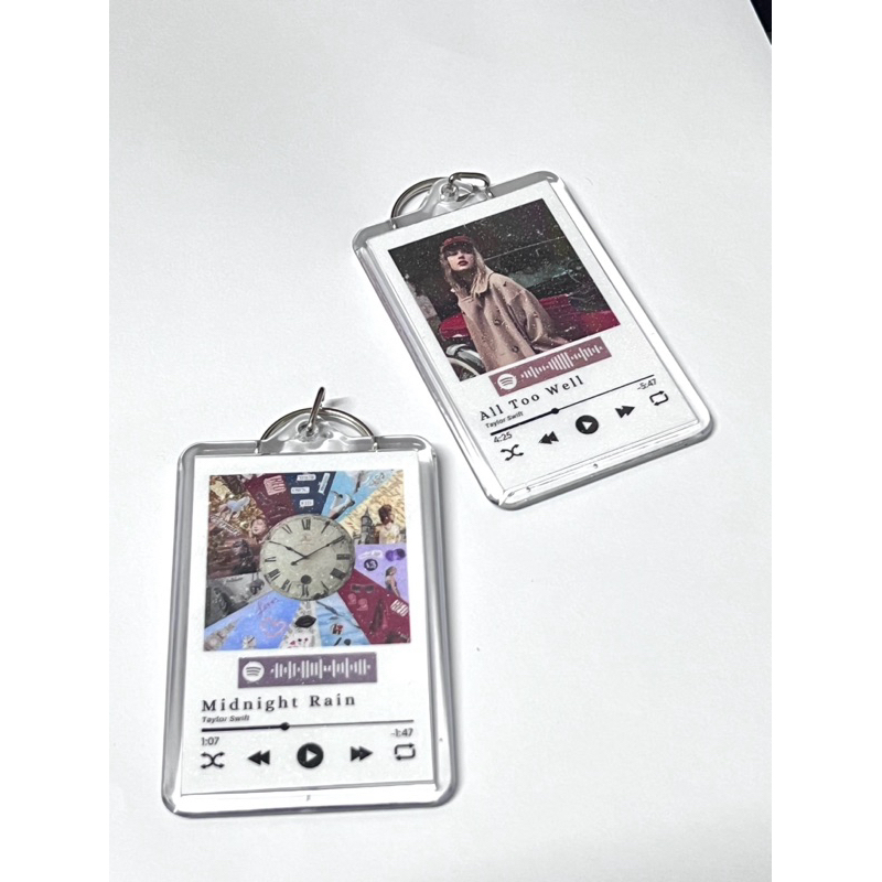 Customized Acrylic Keychains Scannable on Spotify | Shopee Philippines