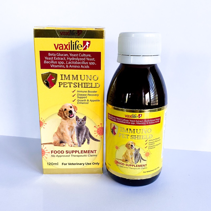 Immuno Pet Shield Pet Vitamins 120ml | Shopee Philippines