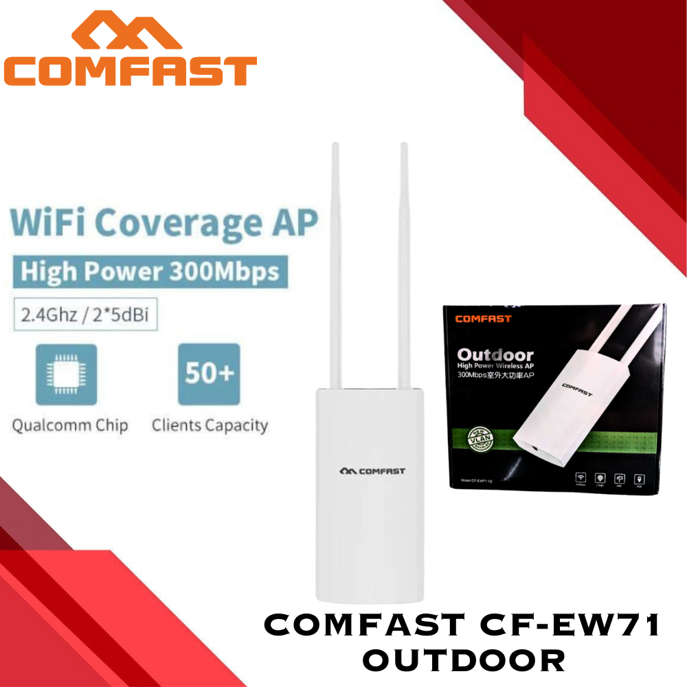 COMFAST CF-EW71 300Mbps WiFi Coverage AP OUTDOOR ANTENNA | Shopee ...