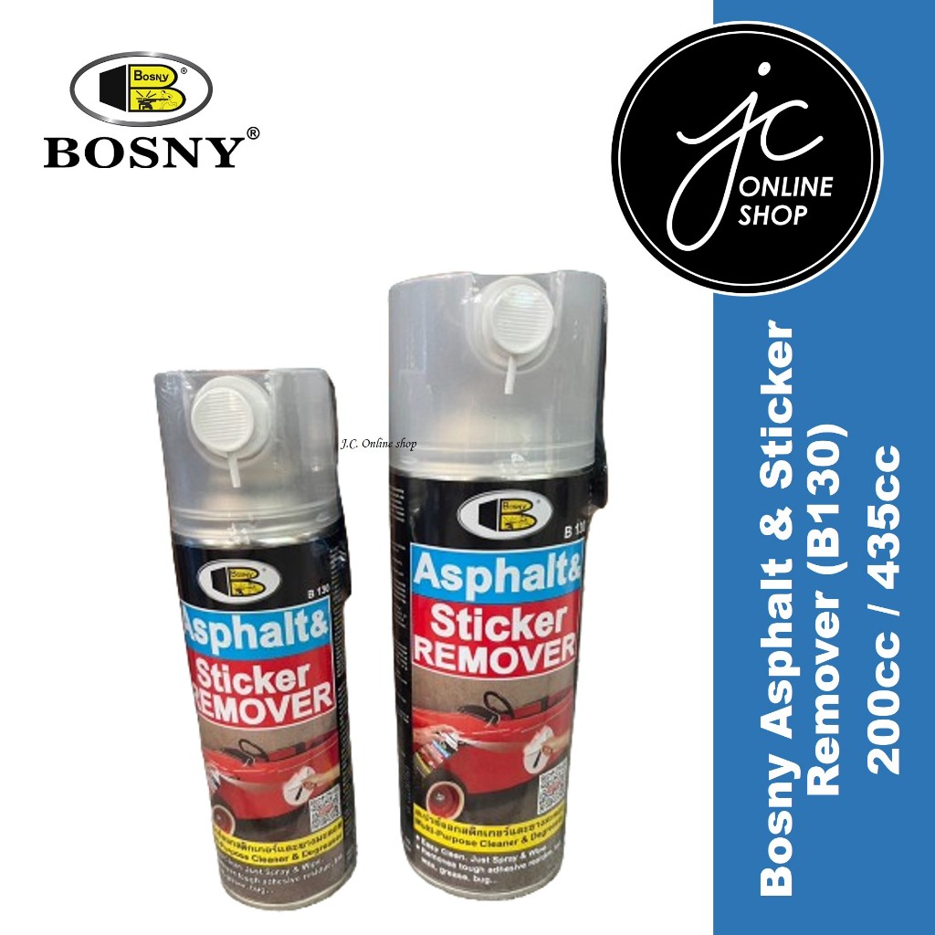 Bosny Asphalt & Sticker Remover Multi-Purpose Cleaner and Degreaser ...