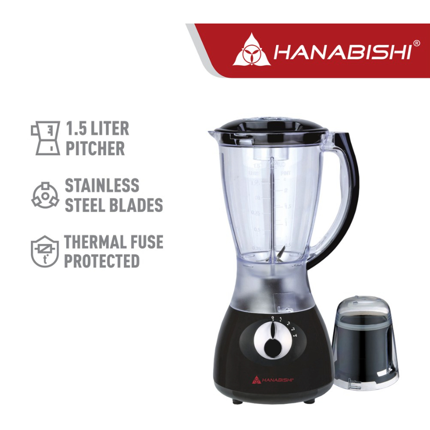 Hanabishi Super Blender 1.5 Liters HJB 115/118 | Shopee Philippines