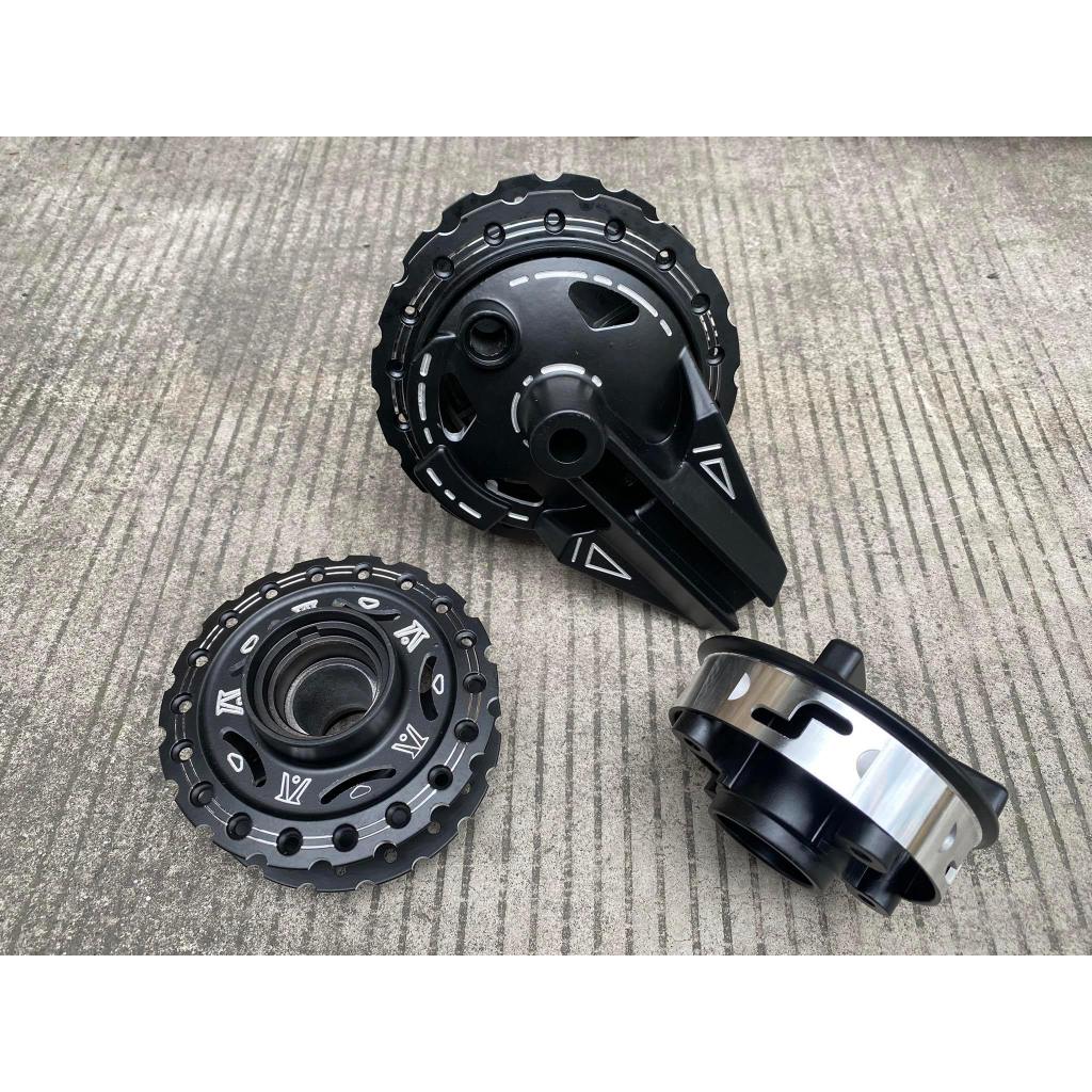 YASAKI LIGHTEN HUB SET THAILAND ORIGINAL (BLACK) FOR WAVE / RAIDER ...