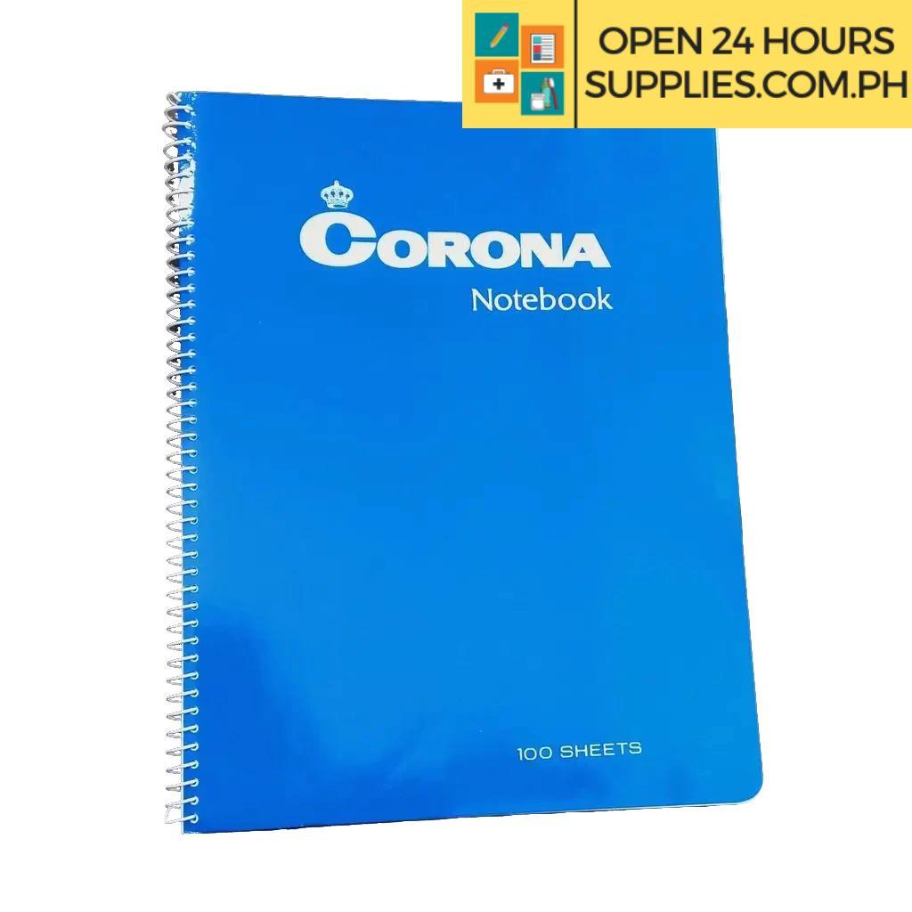 Corona Spiral Notebook 216X280Mm 100S C-8100 | Shopee Philippines