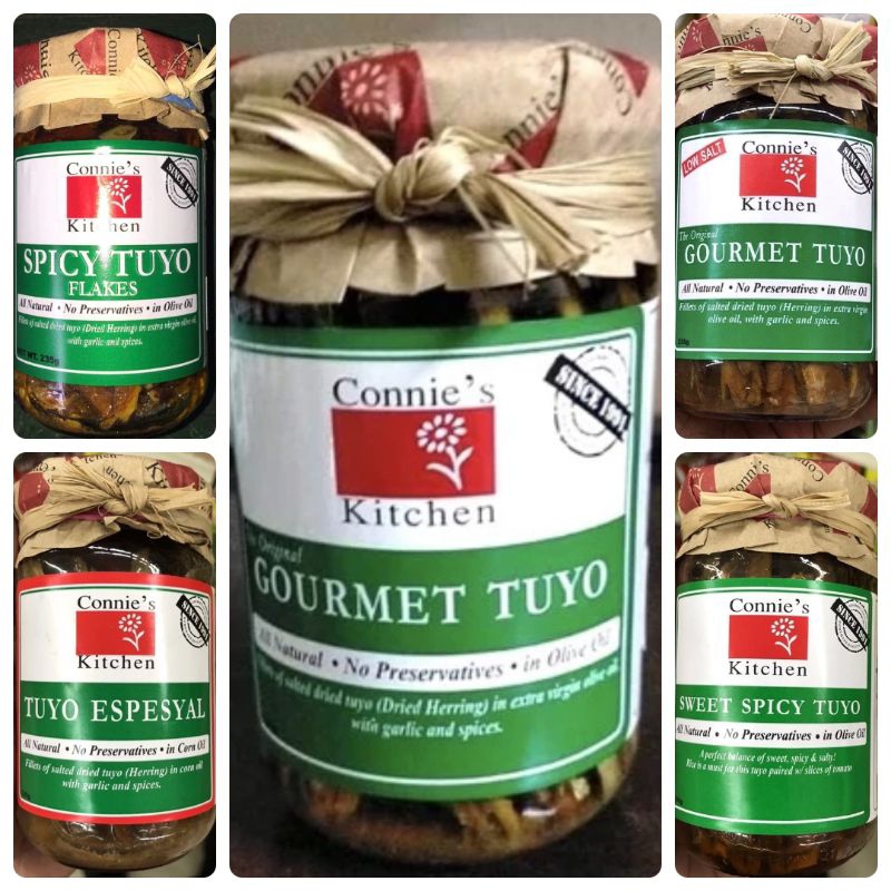 Different Variants Connie’s Kitchen Gourmet Tuyo | Shopee Philippines