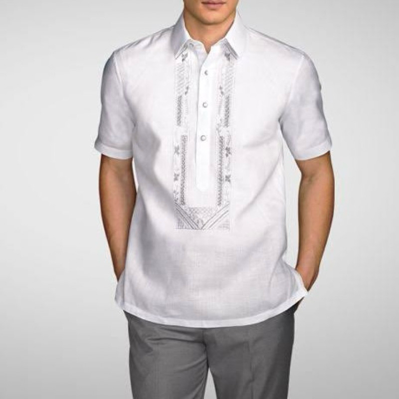 MALL QUALITY POLO BARONG FOR OFFICE AND INC🇨🇮 | Shopee Philippines