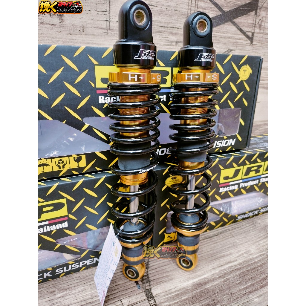 JRP Rear Shock Fully Adjustable For Honda Wave 320mm | Shopee Philippines