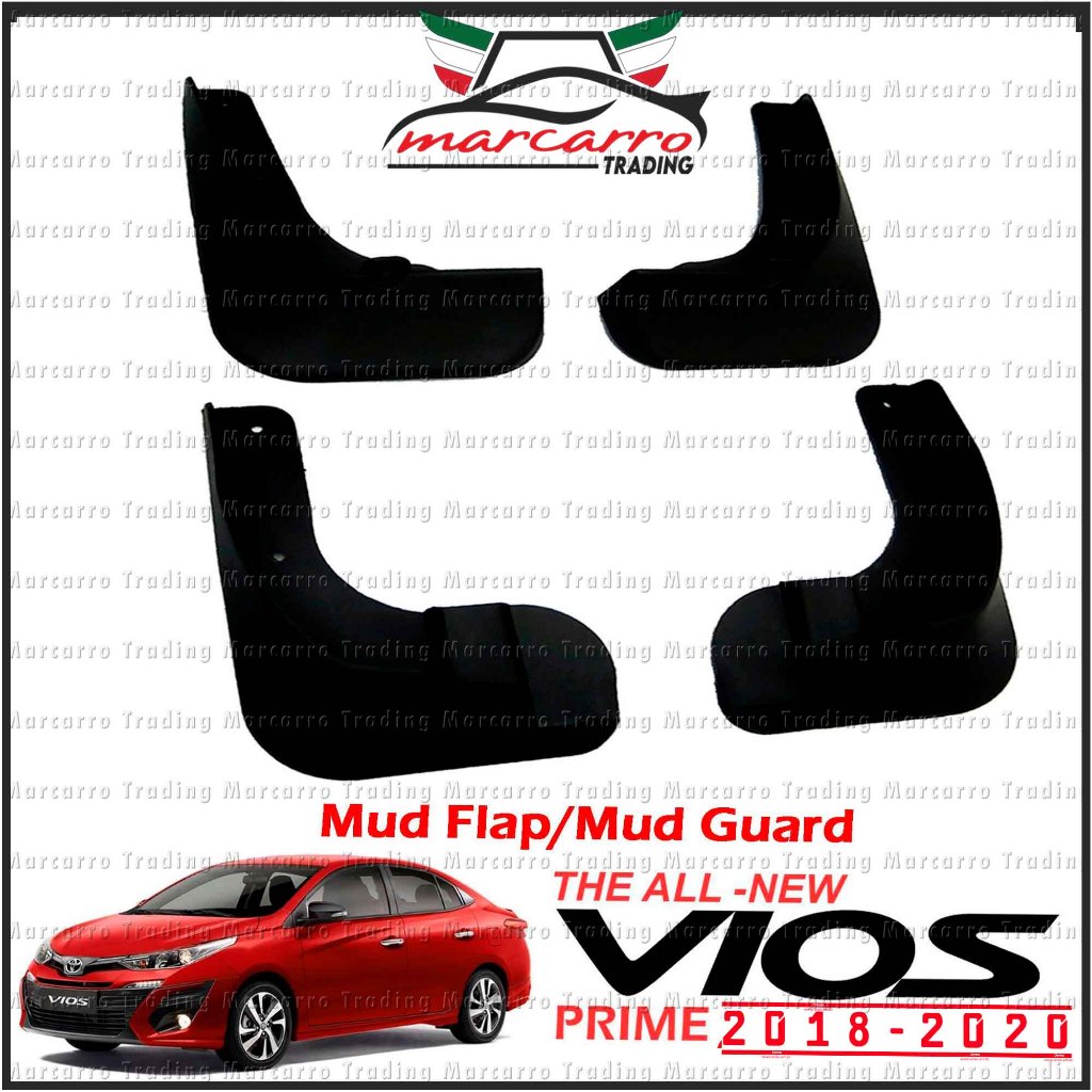 Toyota Vios 2019-2020 Mud Flap/Mud Guard | Shopee Philippines