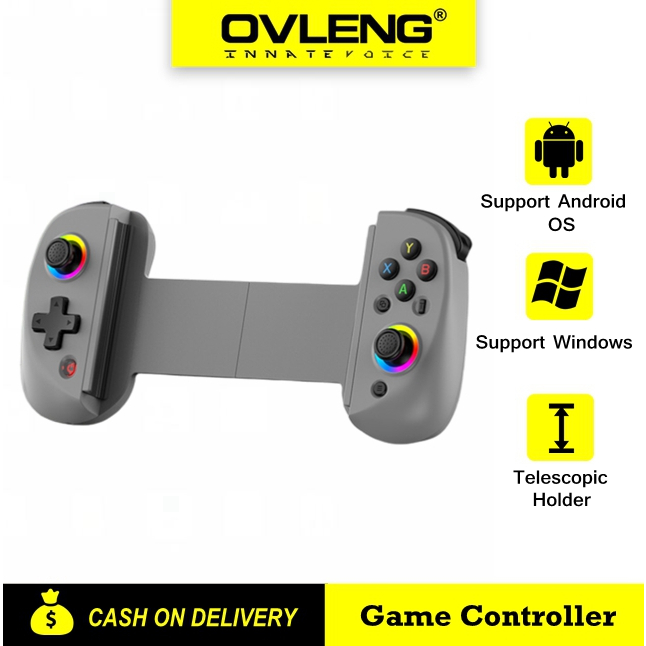 Ovleng D8 Stretchable Wireless Mobile Phone Game Controller For Android ...