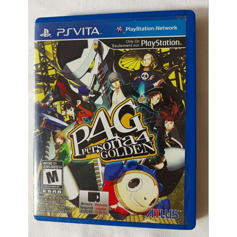 Preloved PS Vita Game P4G: Persona 4 Golden | Shopee Philippines
