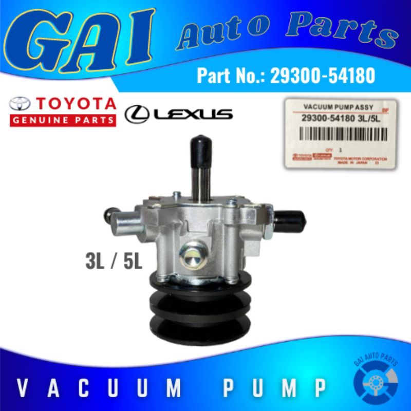 TOYOTA Vacuum Pump 3L/5L for Hilux,Dyna,Hiace Van Commuter (29300-54180 ...