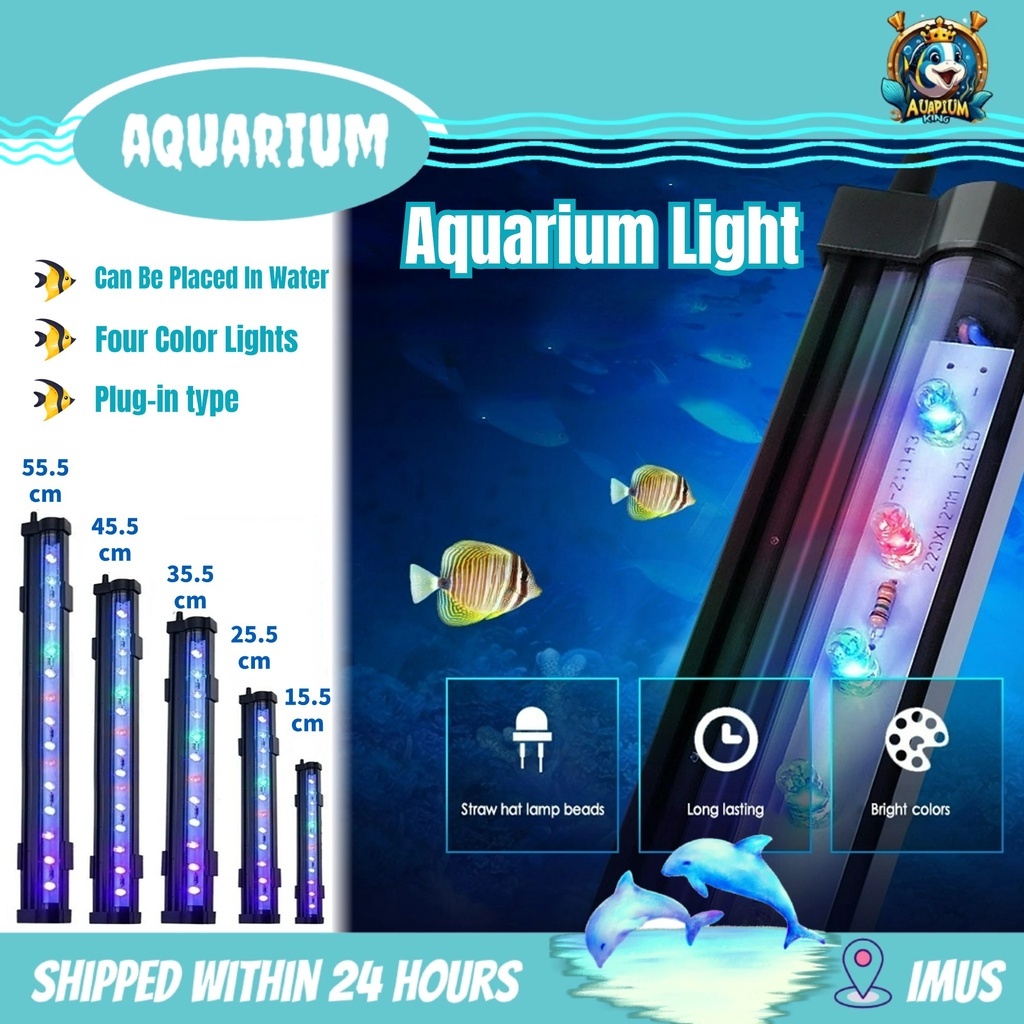 Light for aquarium led light waterproof for ilaw sa aquarium blue ...